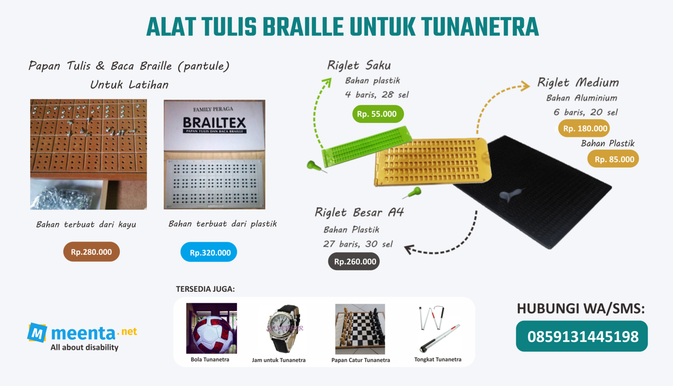 Belajar Braille: Membaca Huruf, Angka, dan Tanda Baca dengan Mudah