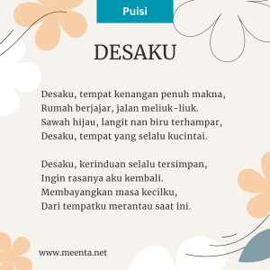 10 Puisi Pendek Berbagai Tema dari Keluarga, Sekolah, dan Alam