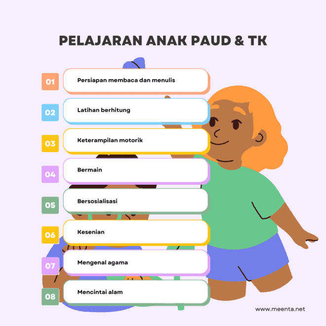 8 Pelajaran PAUD dan TK: Ini Hal Penting Yang Diajarkan
