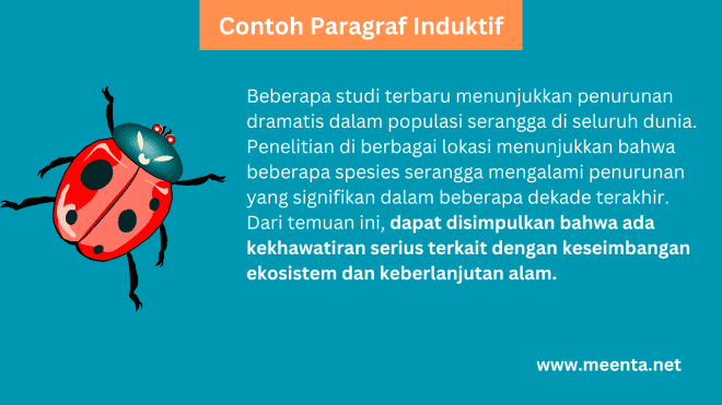 Contoh Paragraf Deduktif dan Induktif