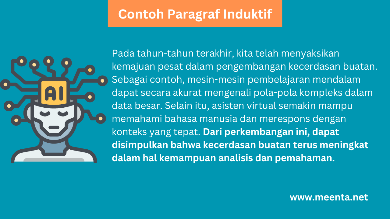 Contoh Paragraf Deduktif dan Induktif