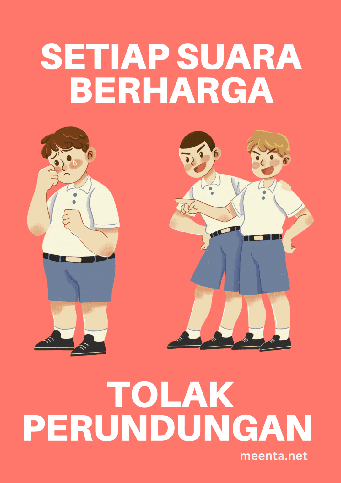 8 Poster Bullying: Pengertian dan Contohnya